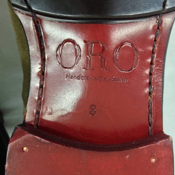 Oro | Shoes | Oro Los Angeles The Chelsea Mens Beige Suede Made In ...